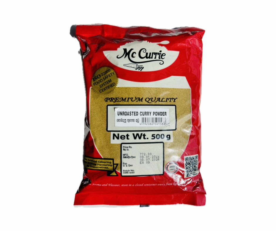 Mc Currie Unroasted Curry Powder 500g – TRUE CEYLON